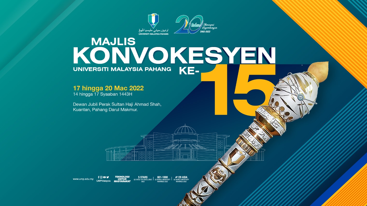 Konvokesyen UMP 15 | Official Portal - UMPSA Universiti Malaysia Pahang ...